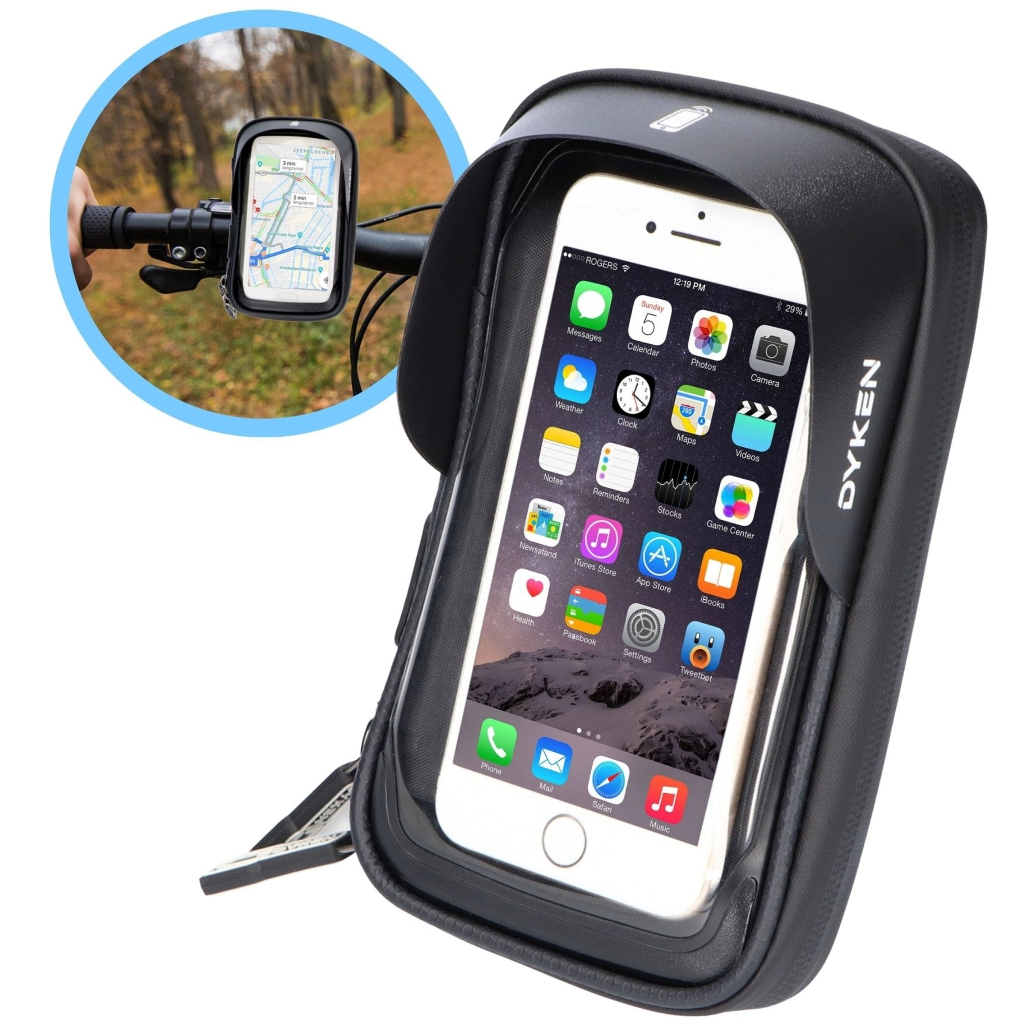 Telefoonhouder Scooter - GSM Houder voor Veilig Rijden – Dyken